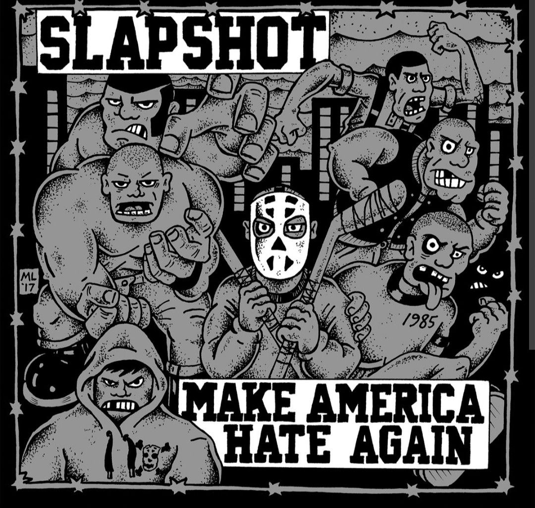 Slapshot band 80's, Men's Fashion, Tops & Sets, Tshirts & Polo Shirts ...