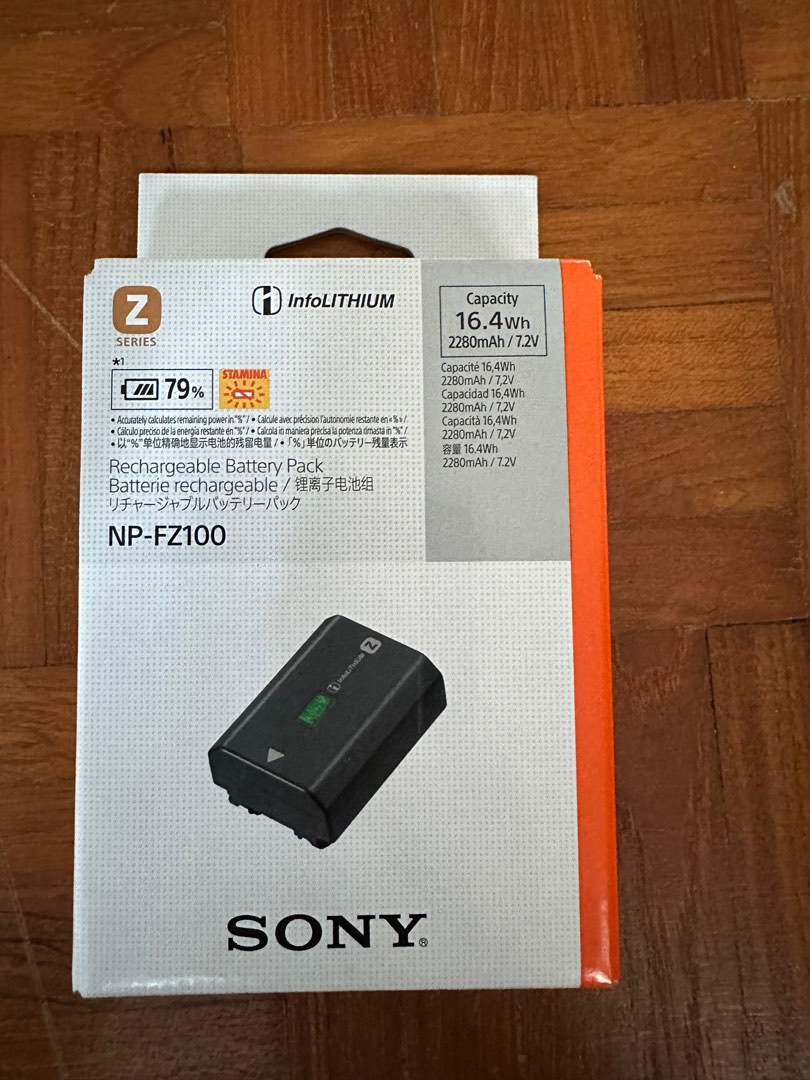 Sony -NP-FZ100, Photography, Photography Accessories, Batteries & Chargers on Carousell