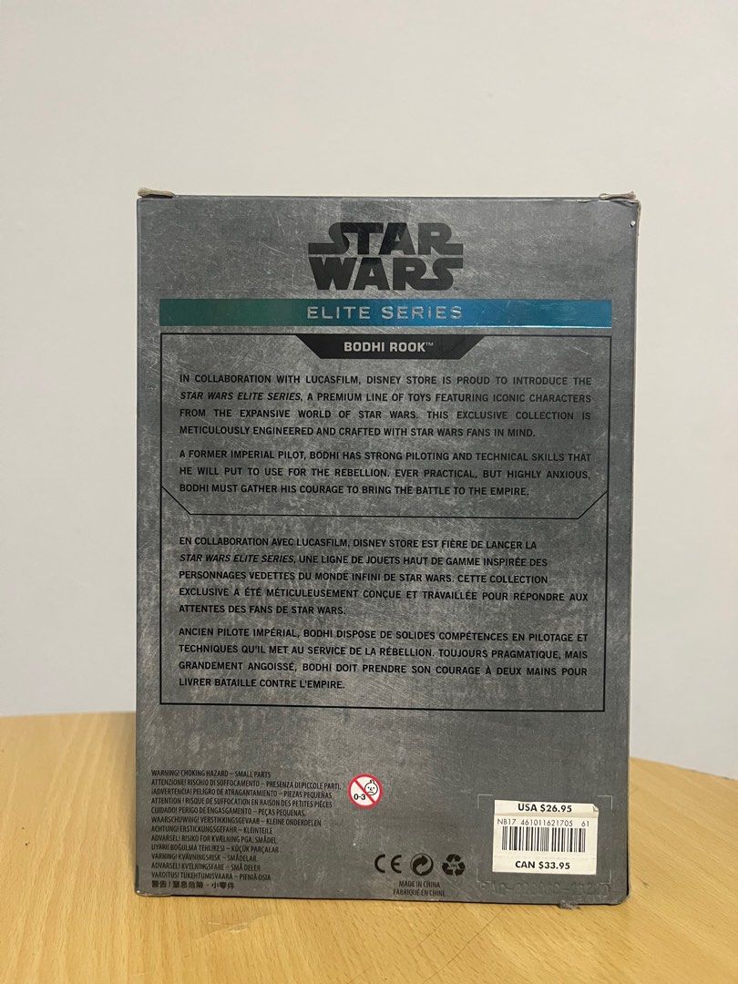 Star Wars Bodhi Rock Elite Series Die Cast Action Figure Disney Store ...