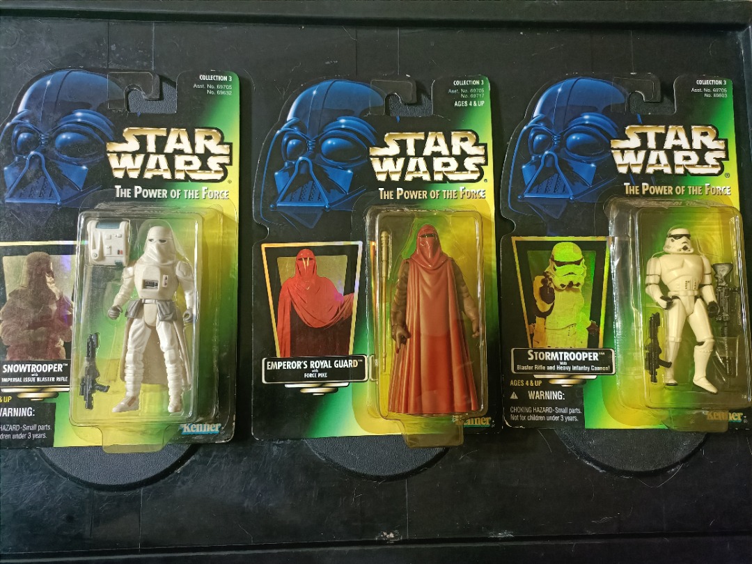 Star Wars The Power of The Force - SNOWTROOPER, EMPEROR'S ROYAL GUARD ...