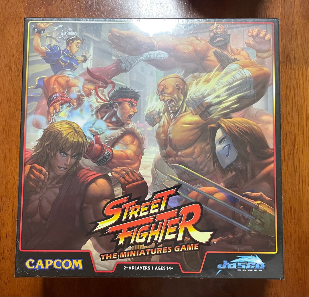 Street fighter board game, Hobbies & Toys, Toys & Games on Carousell