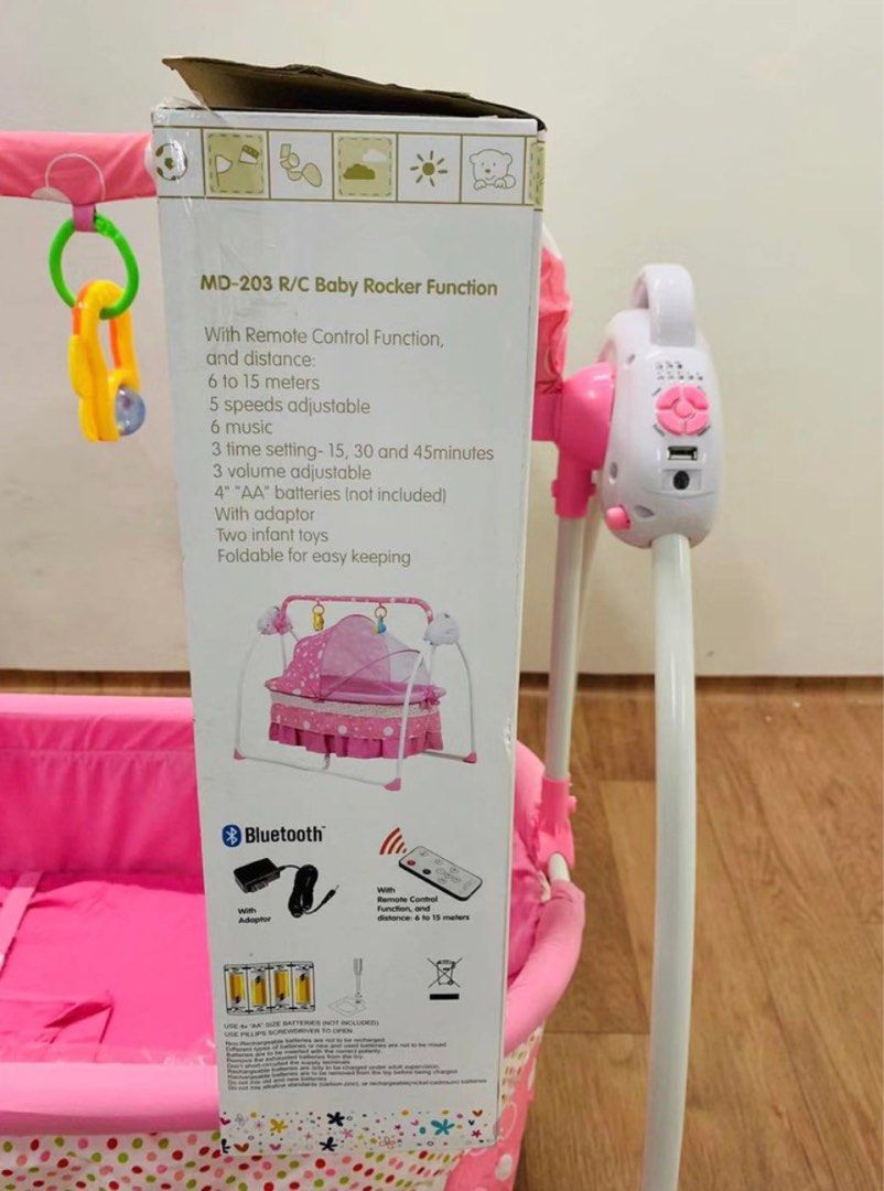 Stroller, Electric cradle/ bed, Electric Swing rocker, Babies & Kids ...