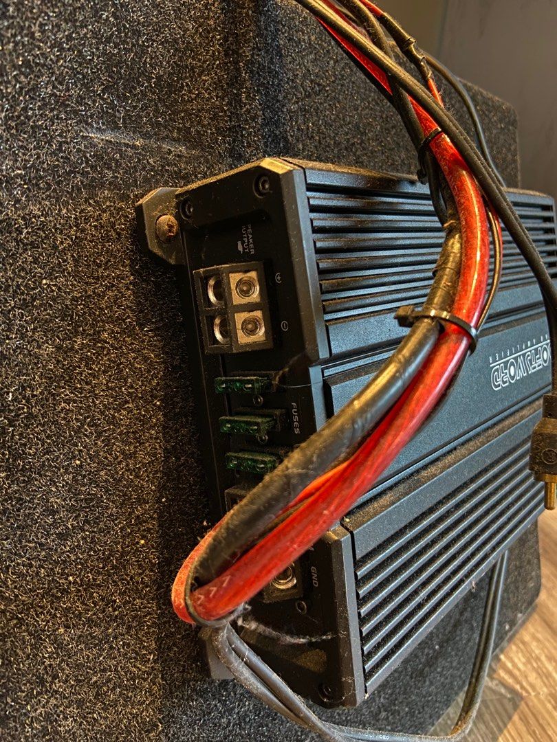 Full set KICKER Subwoofer for Van/Car, Car Accessories, Electronics ...