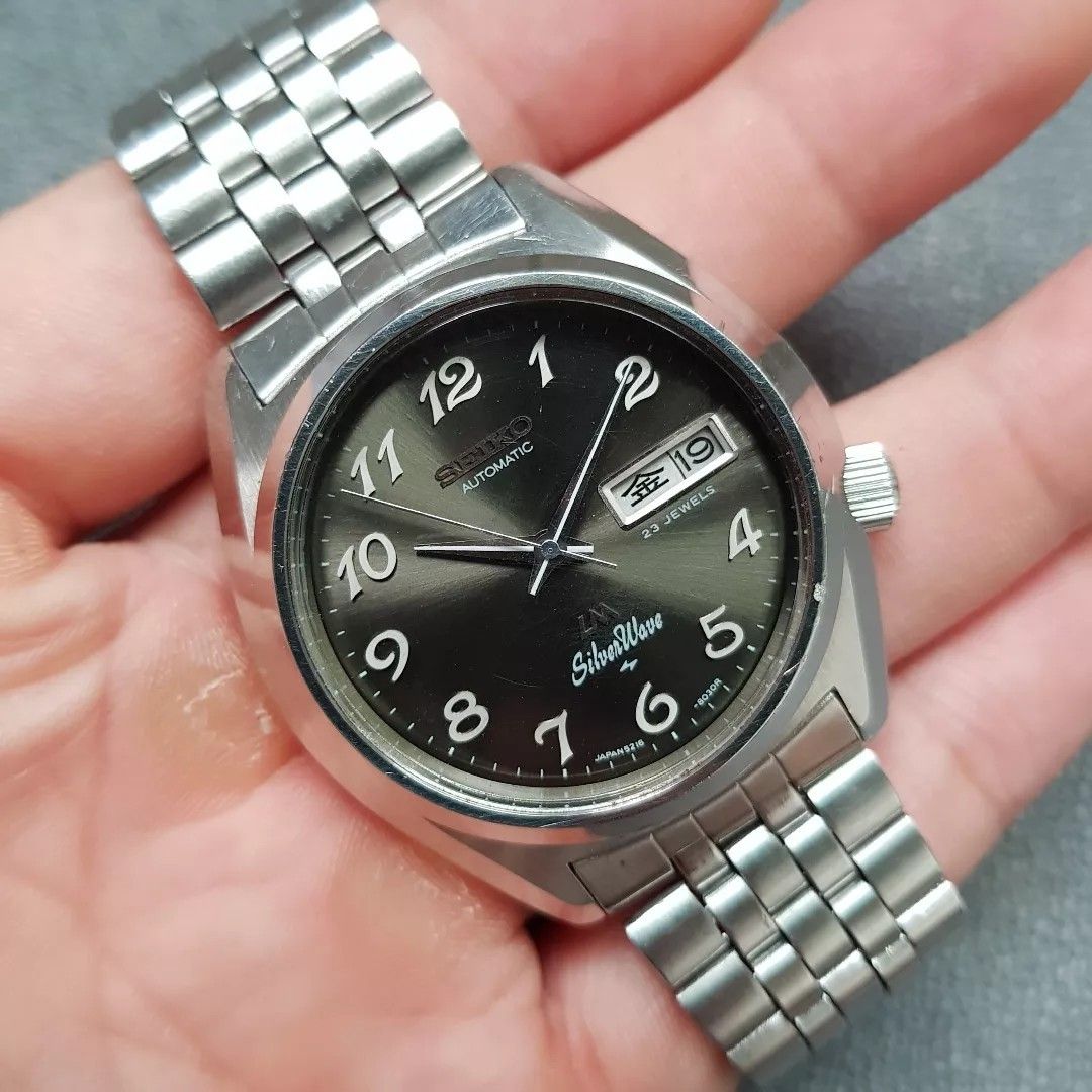 Super Rare Seiko LM Silverwave Numeric Dial 5216-8030, Men's Fashion ...