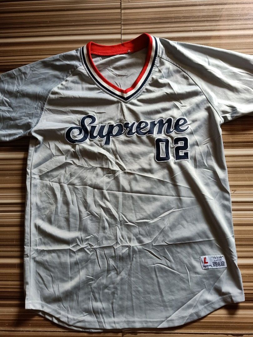 SUPREME BASEBALL JERSEY, Men's Fashion, Tops & Sets, Tshirts & Polo ...