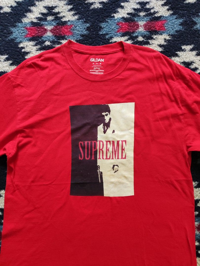 Supreme scarface, Men's Fashion, Tops & Sets, Tshirts & Polo Shirts on ...