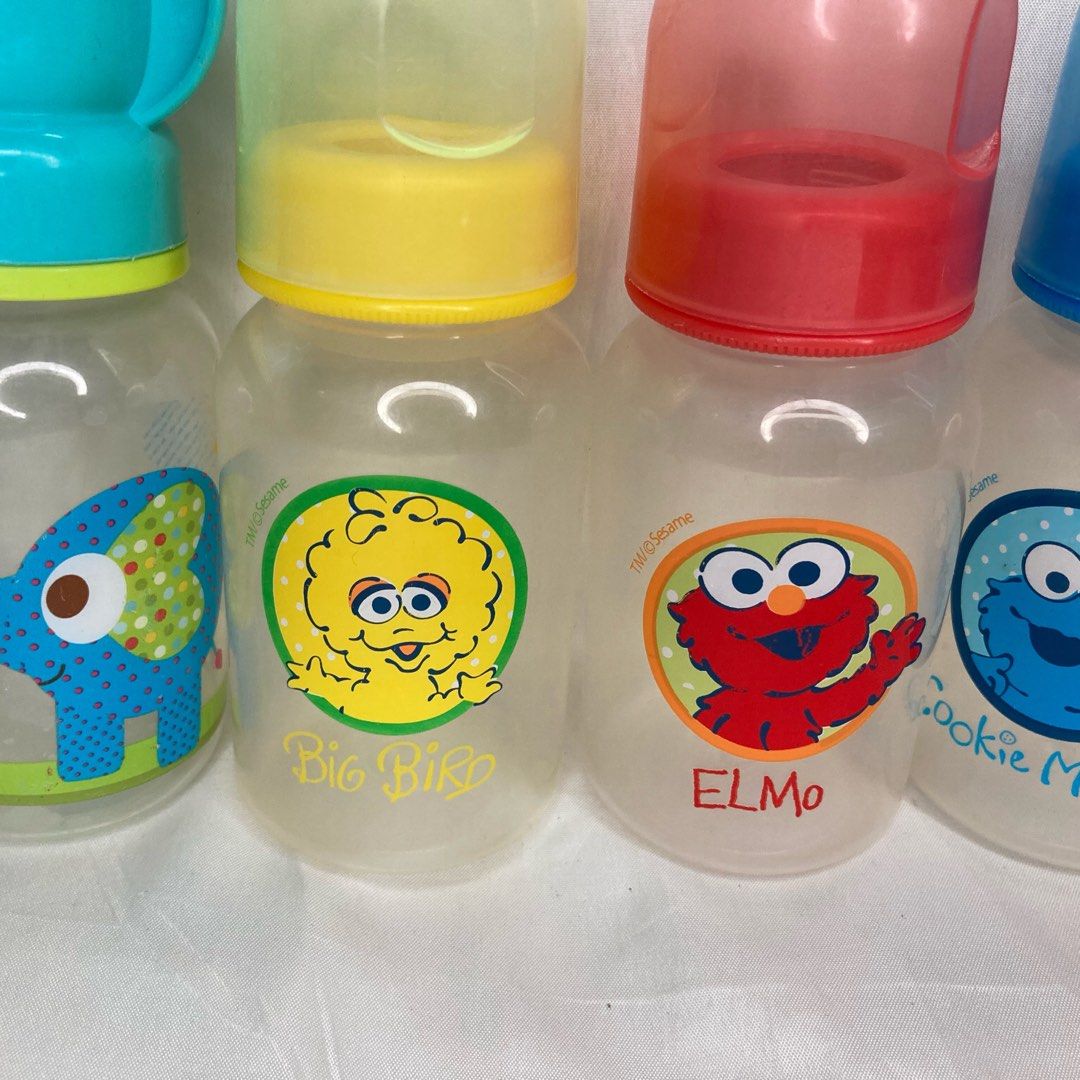 TAKE ALL! 12pcs Branded Baby milk bottle (Barney & Sesame Street ...