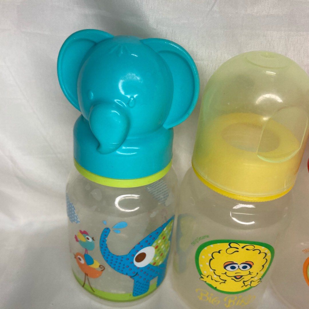 TAKE ALL! 12pcs Branded Baby milk bottle (Barney & Sesame Street ...