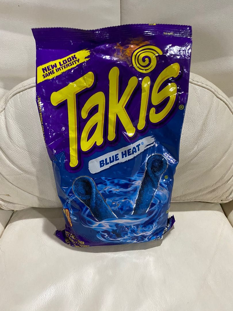 TAKIS Blue Heat, Food & Drinks, Packaged & Instant Food on Carousell