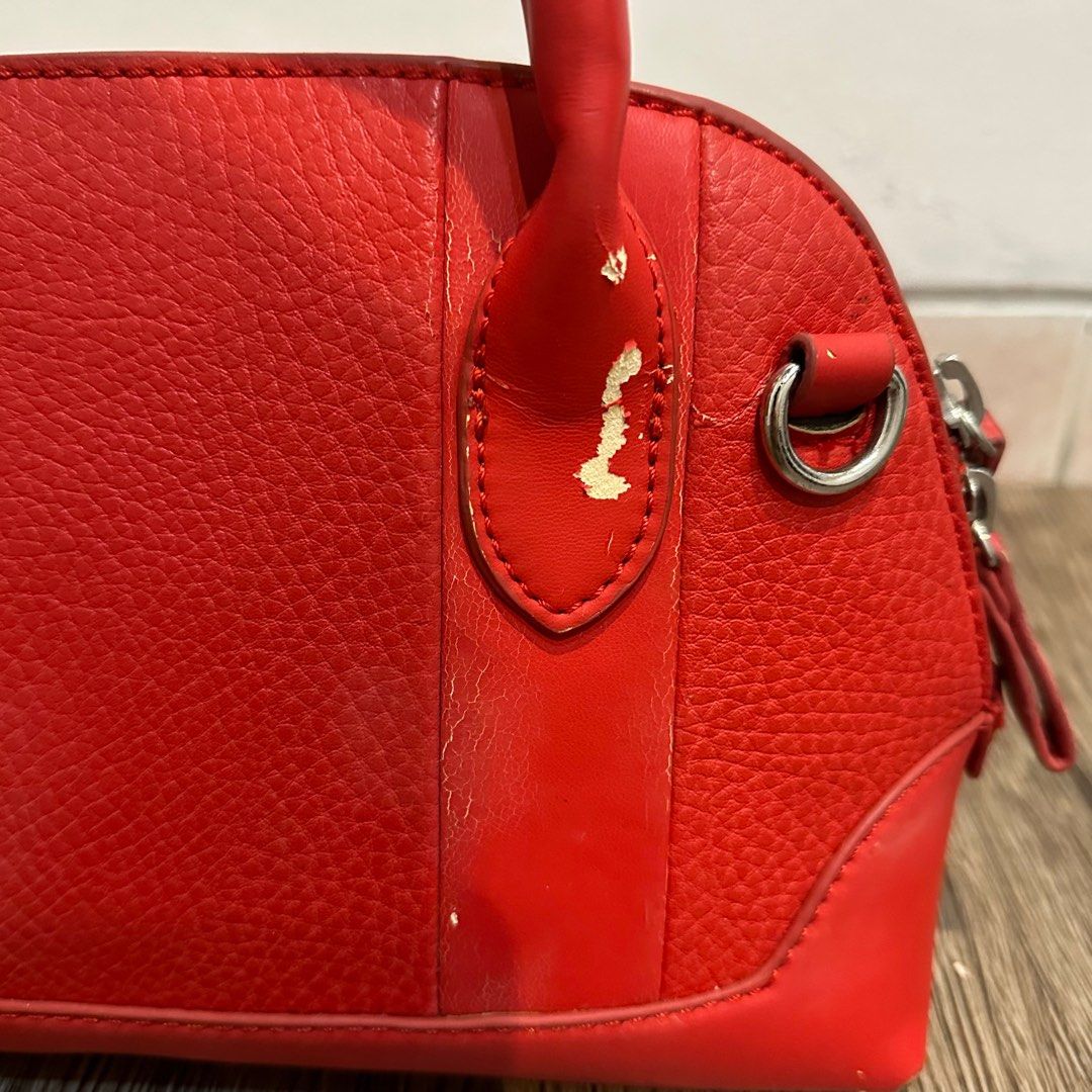Tas Merah Tote Bag Jinjing Res Sling Mango, Fesyen Wanita, Tas & Dompet ...