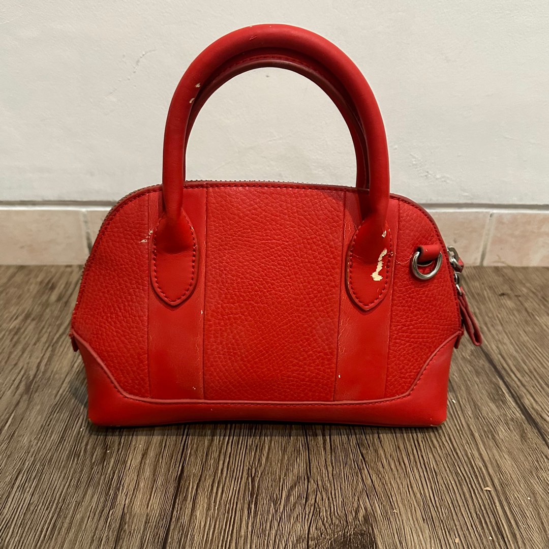Tas Merah Tote Bag Jinjing Res Sling Mango, Fesyen Wanita, Tas & Dompet ...
