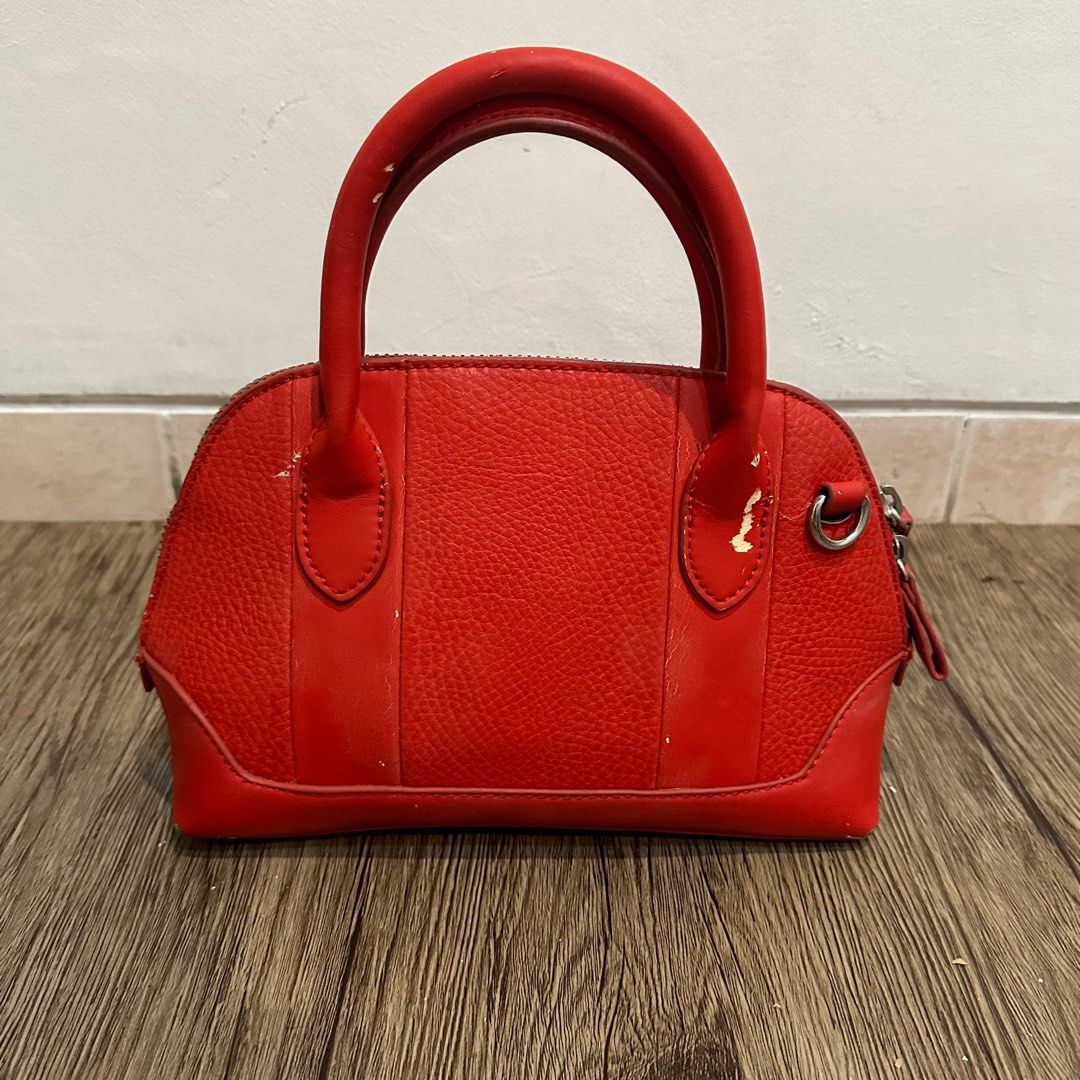 Tas Merah Tote Bag Jinjing Res Sling Mango, Fesyen Wanita, Tas & Dompet ...