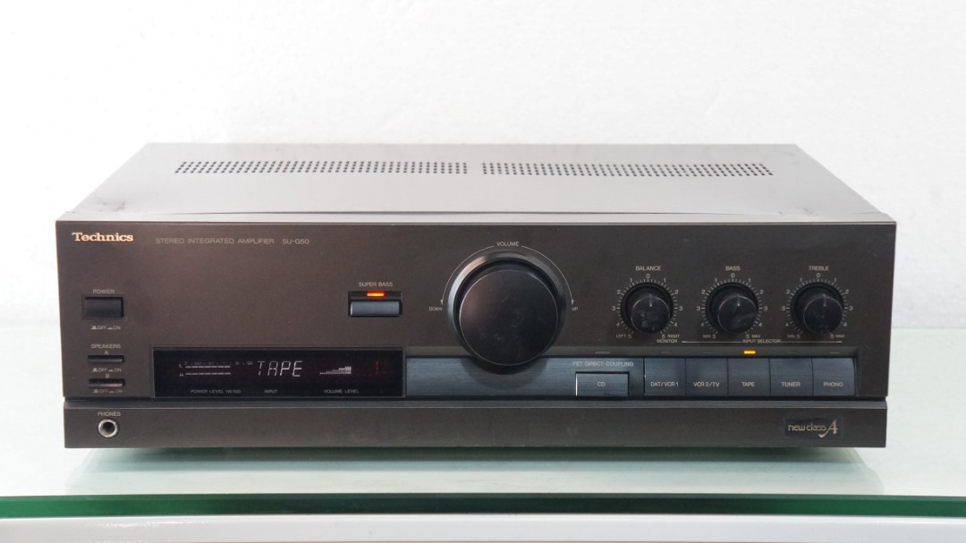 Technics SU-G50 Stereo Integrated Amplifier (Class A), Audio, Soundbars ...