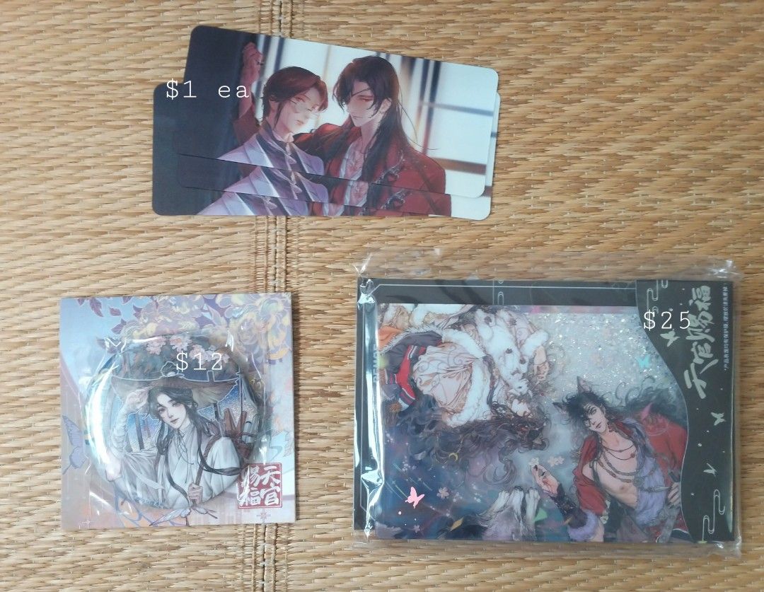 Tgcf heaven official blessing merch, Hobbies & Toys, Memorabilia ...