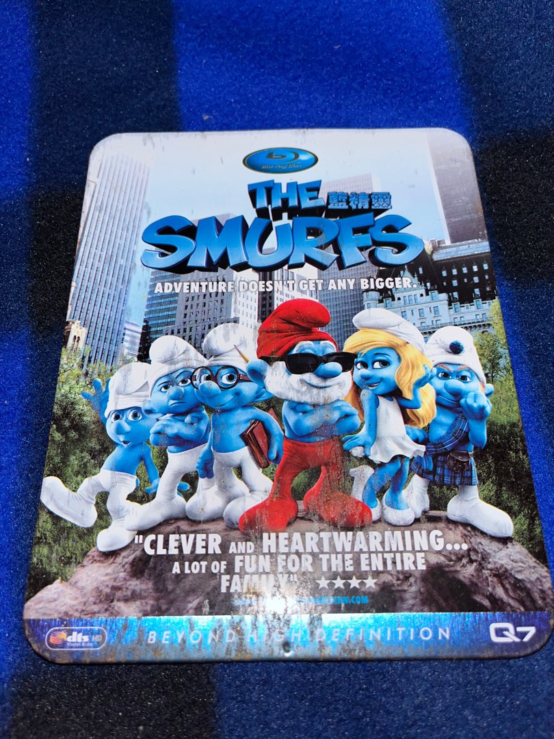 The smurfs Blu-ray disc on Carousell