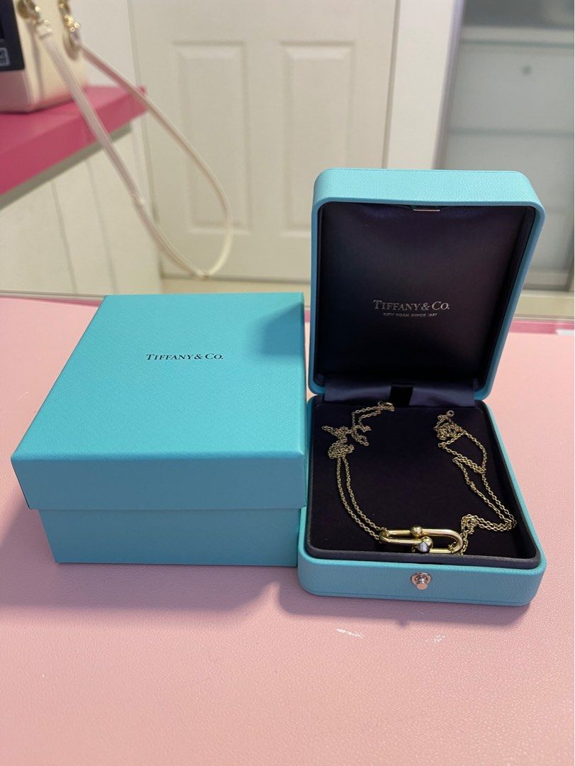 Tiffany & Co Hardware Link Necklace, Women's Fashion, Jewelry ...