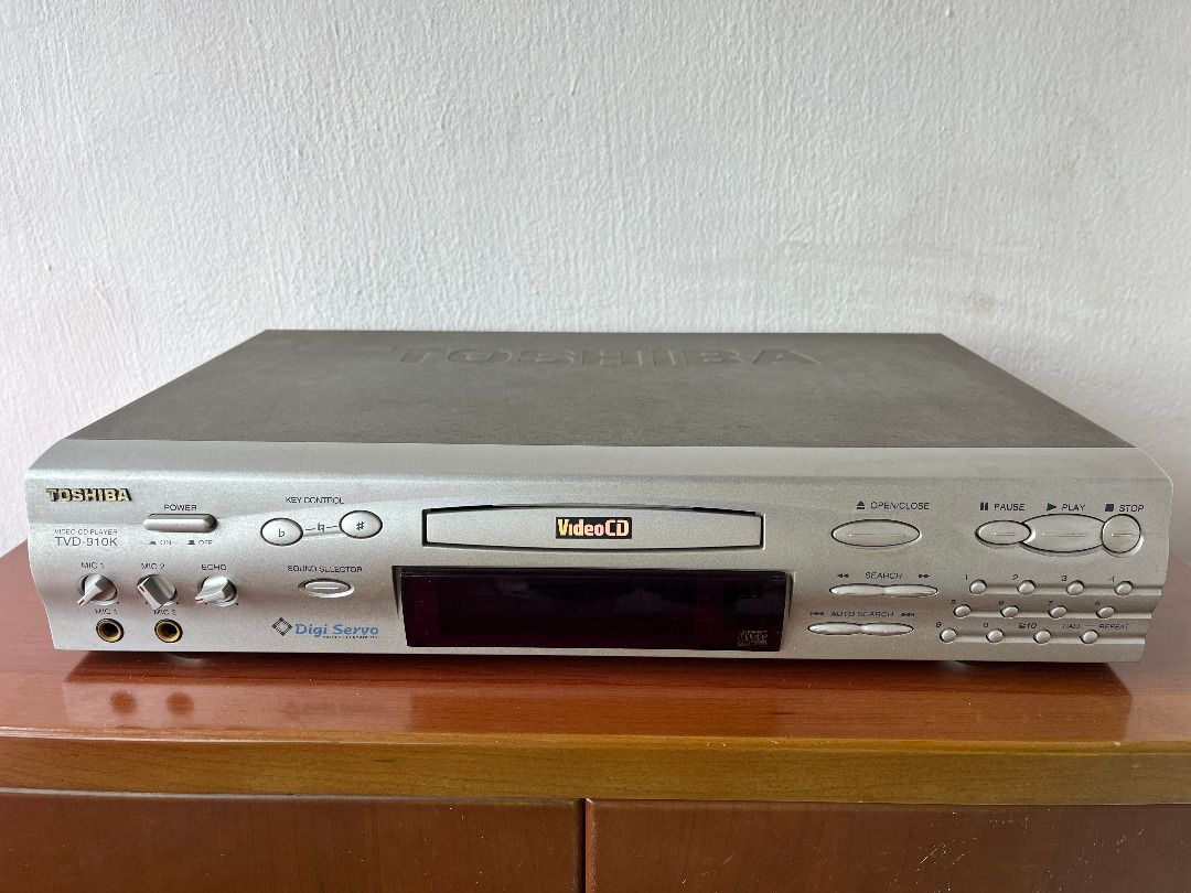 Toshiba TVD-910KE Karaoke/VCD Player, TV & Home Appliances, TV & Entertainment, Blu-Ray & Media ...