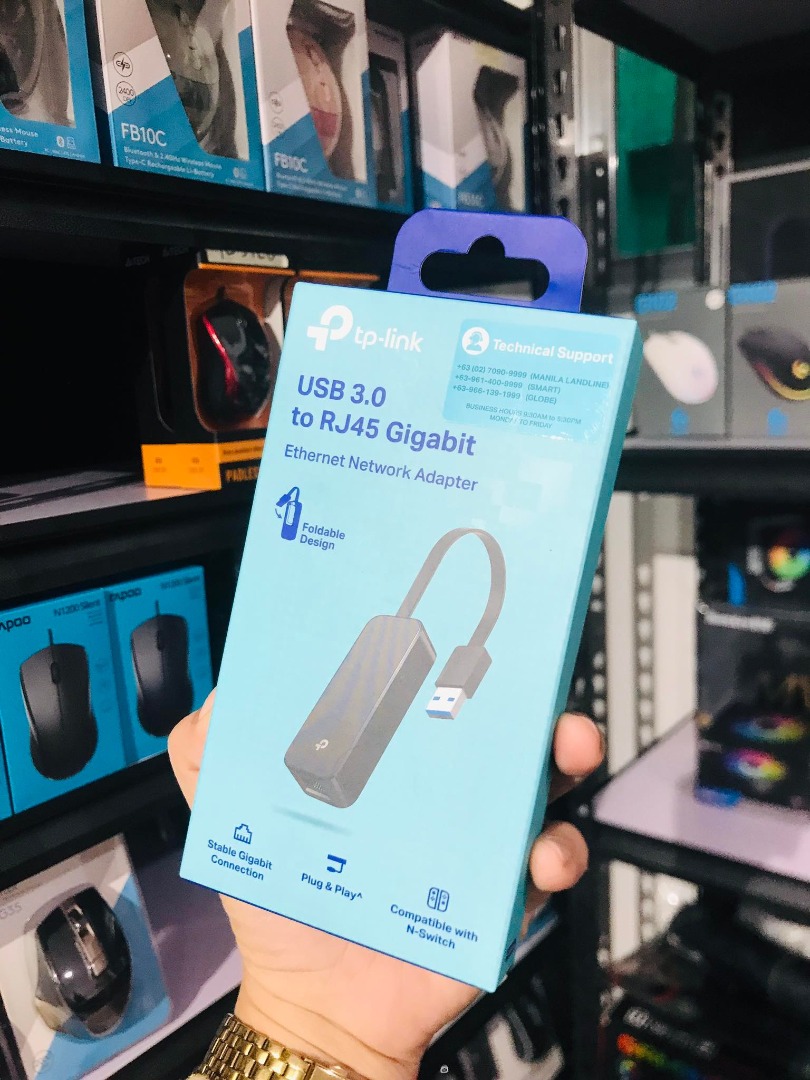 TP-Link UE306 USB 3.0 to RJ45 Gigabit Ethernet Network Adapter ...