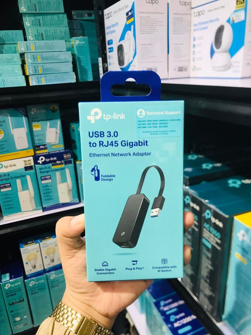 TP-Link UE306 USB 3.0 to RJ45 Gigabit Ethernet Network Adapter ...