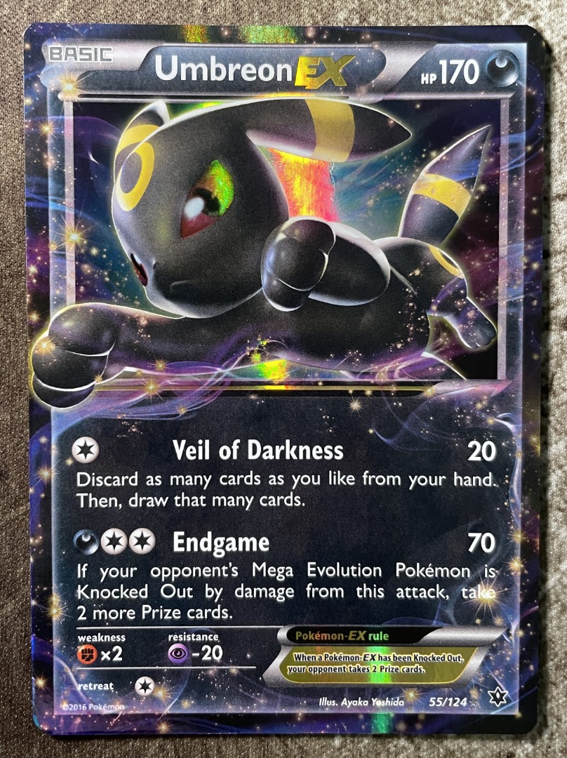 Umbreon EX - (XY - Fates Collide), Hobbies & Toys, Toys & Games on ...