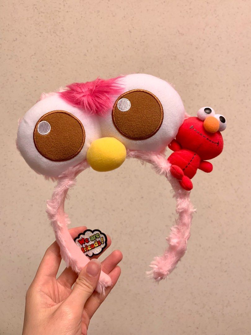 USJ日本環球影城 Moppy頭箍 Elmo Sesame Street 芝麻街甜餅怪, 興趣及遊戲, 玩具 & 遊戲類 - Carousell