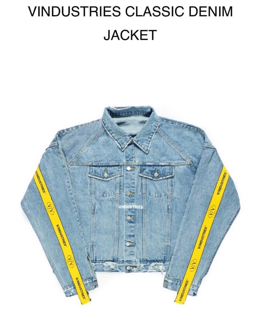 V Industries Classic Denim Jacket (HongKong brand), Women's Fashion ...