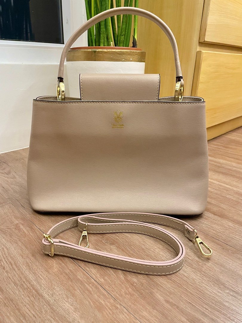 Vera Pelle Genuine Italian Leather Bag, Women's Fashion, Bags & Wallets ...