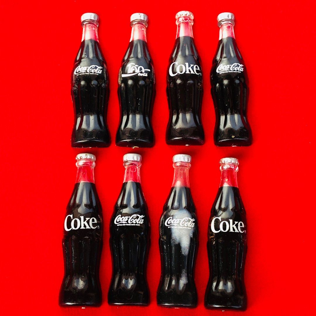 Vintage 1991-1996-1997 Coca Cola Coke ref magnets on Carousell