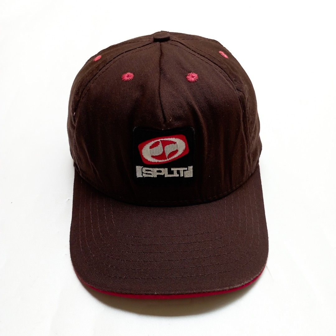 Vintage Split Skateboard Hats, Fesyen Pria, Aksesoris, Topi di Carousell