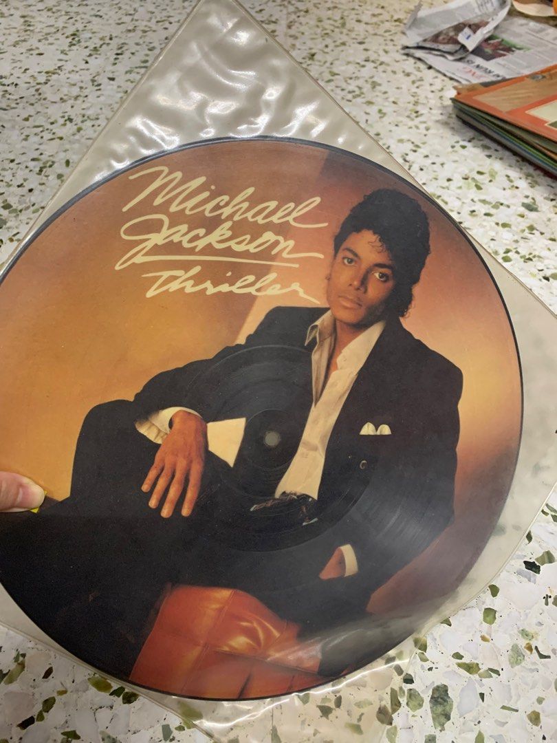 Vinyl records Michael Jackson limited edition picture disc, Hobbies ...