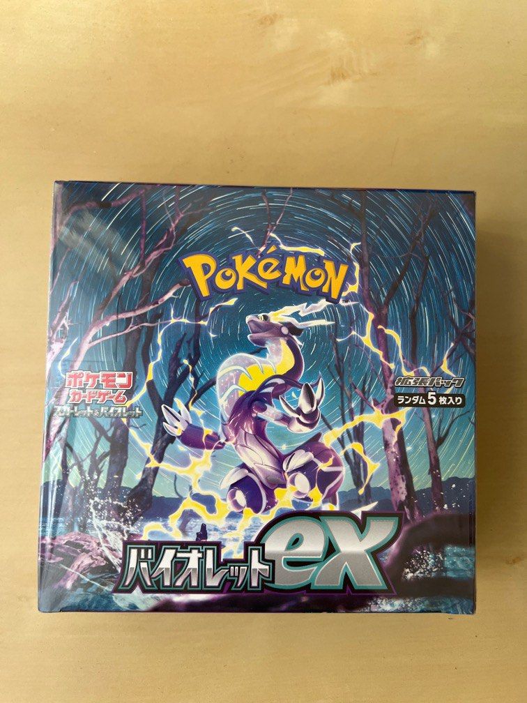 Violet EX Booster Box Japanese, Hobbies & Toys, Toys & Games on Carousell