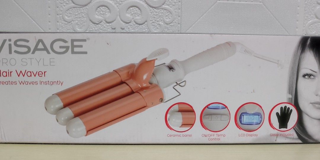 Visage Hair Waver on Carousell