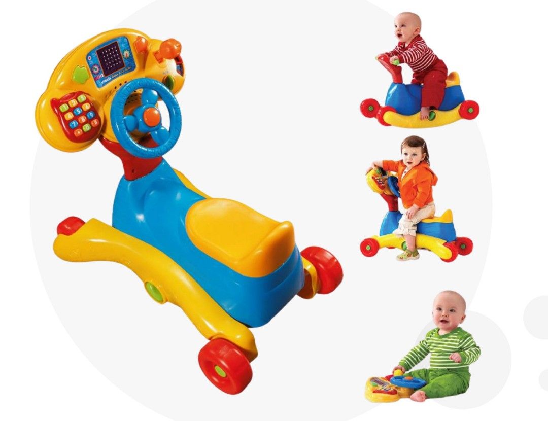 VTech Grow N Go Ride On (RP:$89. 90), Hobbies & Toys, Toys & Games on ...