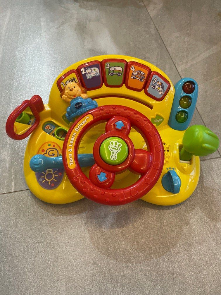 Vtech toy driving car, Hobbies & Toys, Toys & Games on Carousell