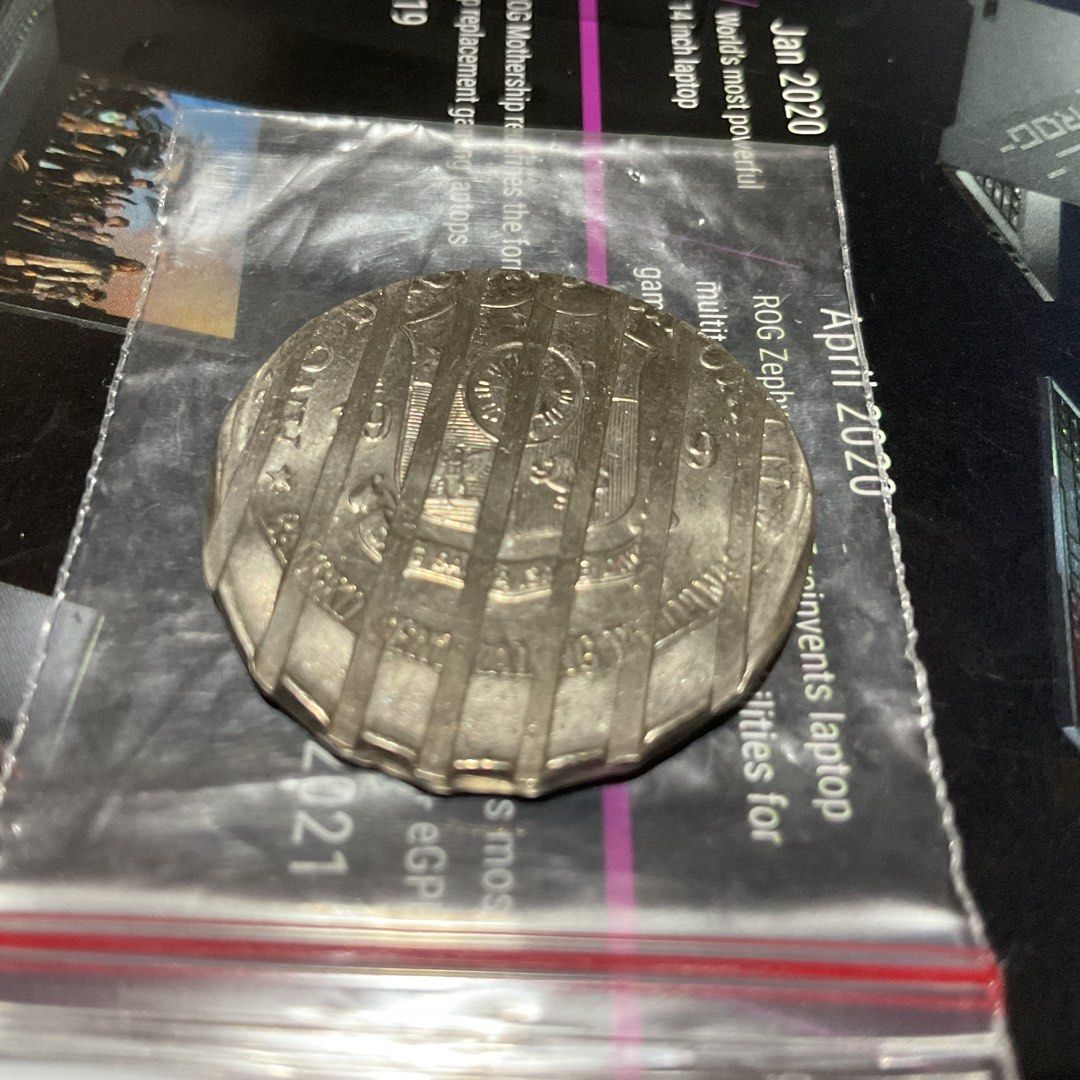 Waffle Coin -Abl, Hobbies & Toys, Memorabilia & Collectibles, Vintage ...