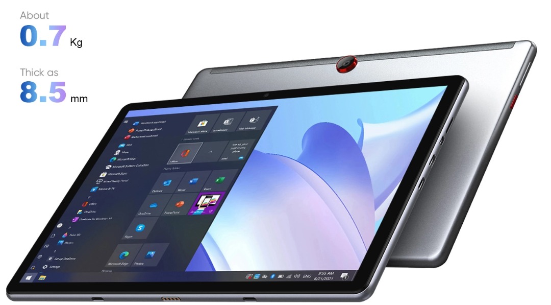 Tablet / Laptop 10 Inch, Touch Screen, 0.7 kg, Windows OS, Computers ...