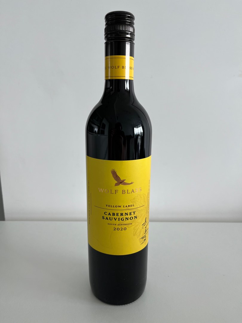 2020 Wolf Blass Yellow Label Cabernet Sauvignon - Australian Wine, Food ...