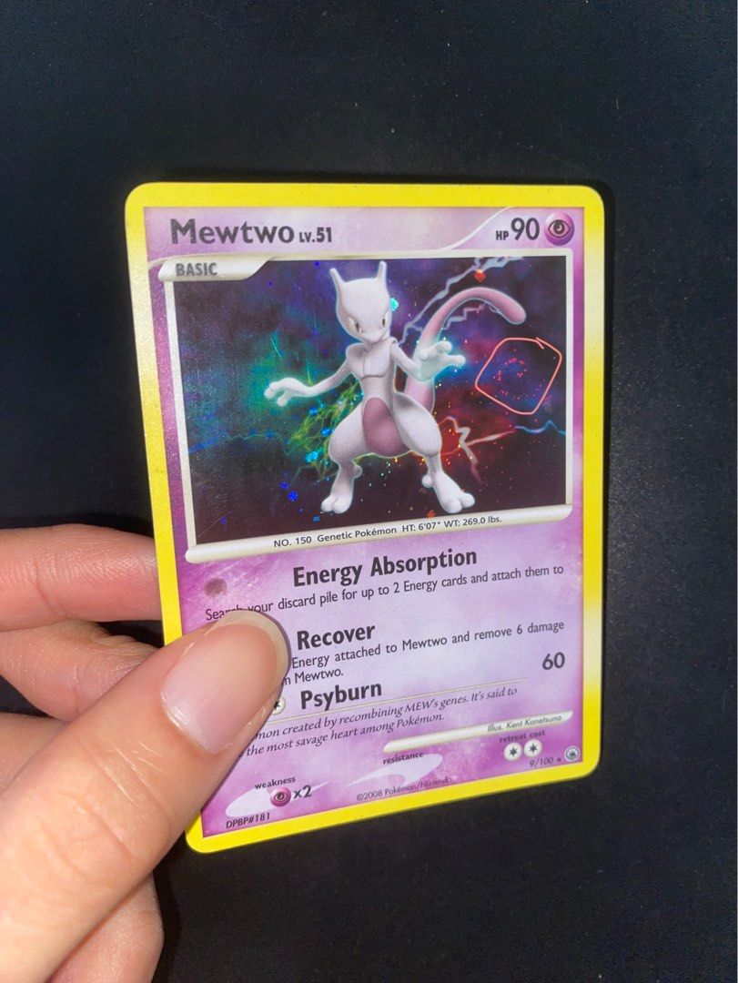 Wts Pokemon card Mewtwo sar Mewtwo v alt art Diamond and pearl majestic ...