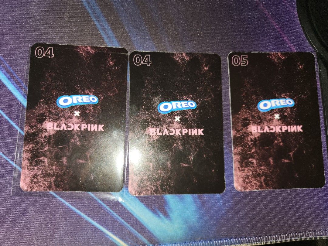 Wts/wtt blackpink oreo cards, Hobbies & Toys, Memorabilia ...