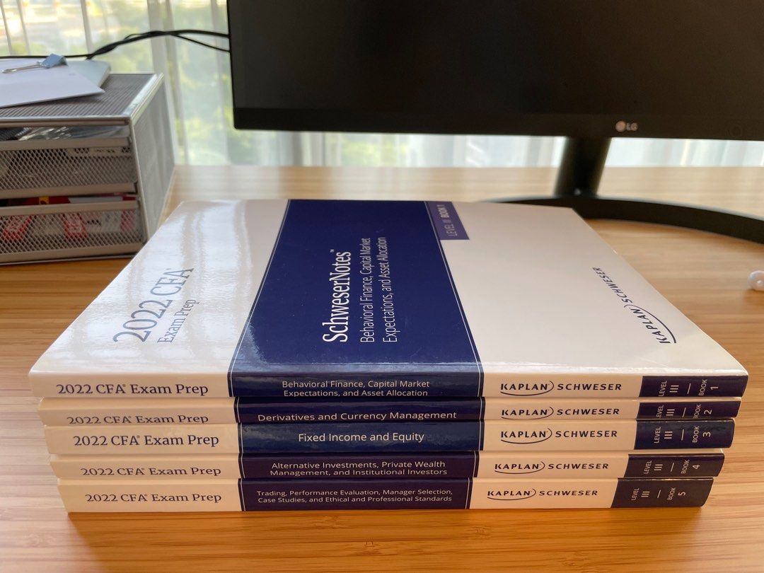 2022 CFA Level 3 Schweser Notes Books Original, Hobbies & Toys, Books ...