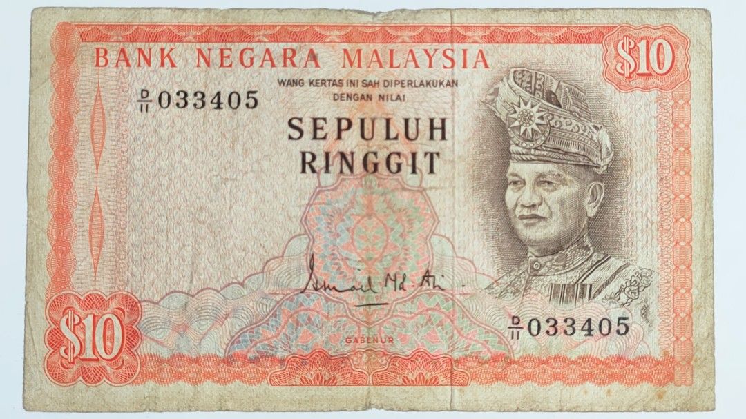 2nd series Malaysia $10 ringgit, Hobbies & Toys, Memorabilia ...