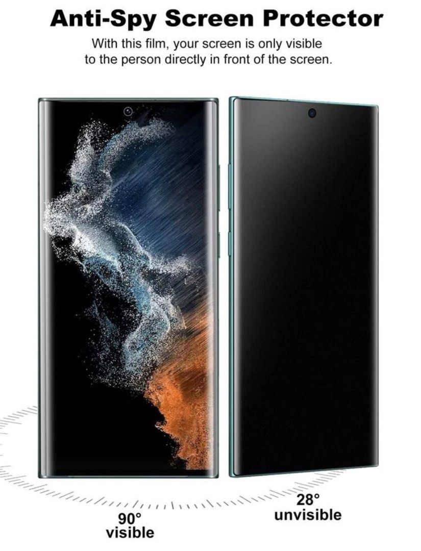 3pcs Screen Privacy Protection Film Compatible With Samsung Galaxy S23 ...