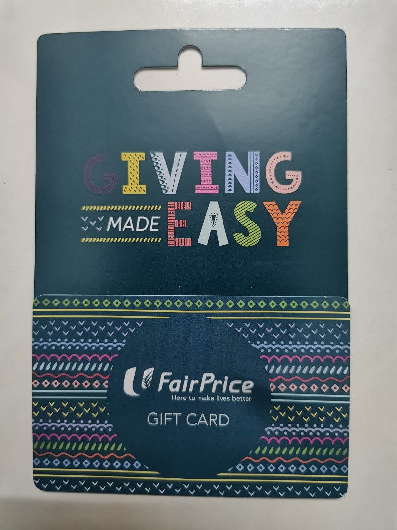 $300 NTUC Fairprice Voucher / Gift Card, Tickets & Vouchers, Vouchers ...