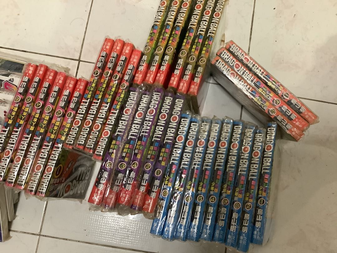 龍珠彩色漫畫 全新漫畫 收藏用 龍珠彩色版 DRAGON BALL, 興趣及遊戲, 書本 & 文具, 漫畫 - Carousell