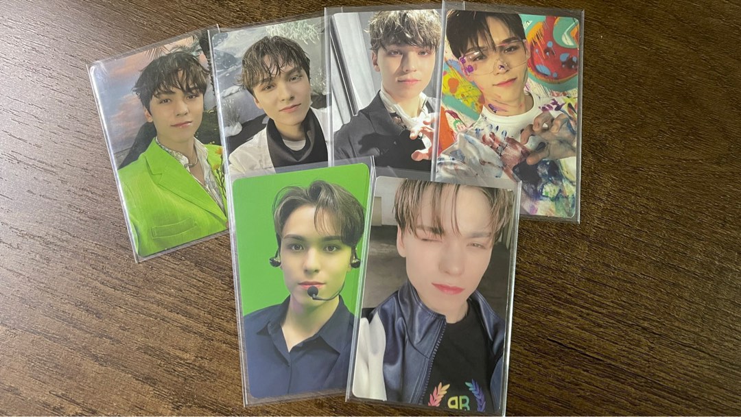[ SEVENTEEN ] Vernon photocards, Hobbies & Toys, Memorabilia ...