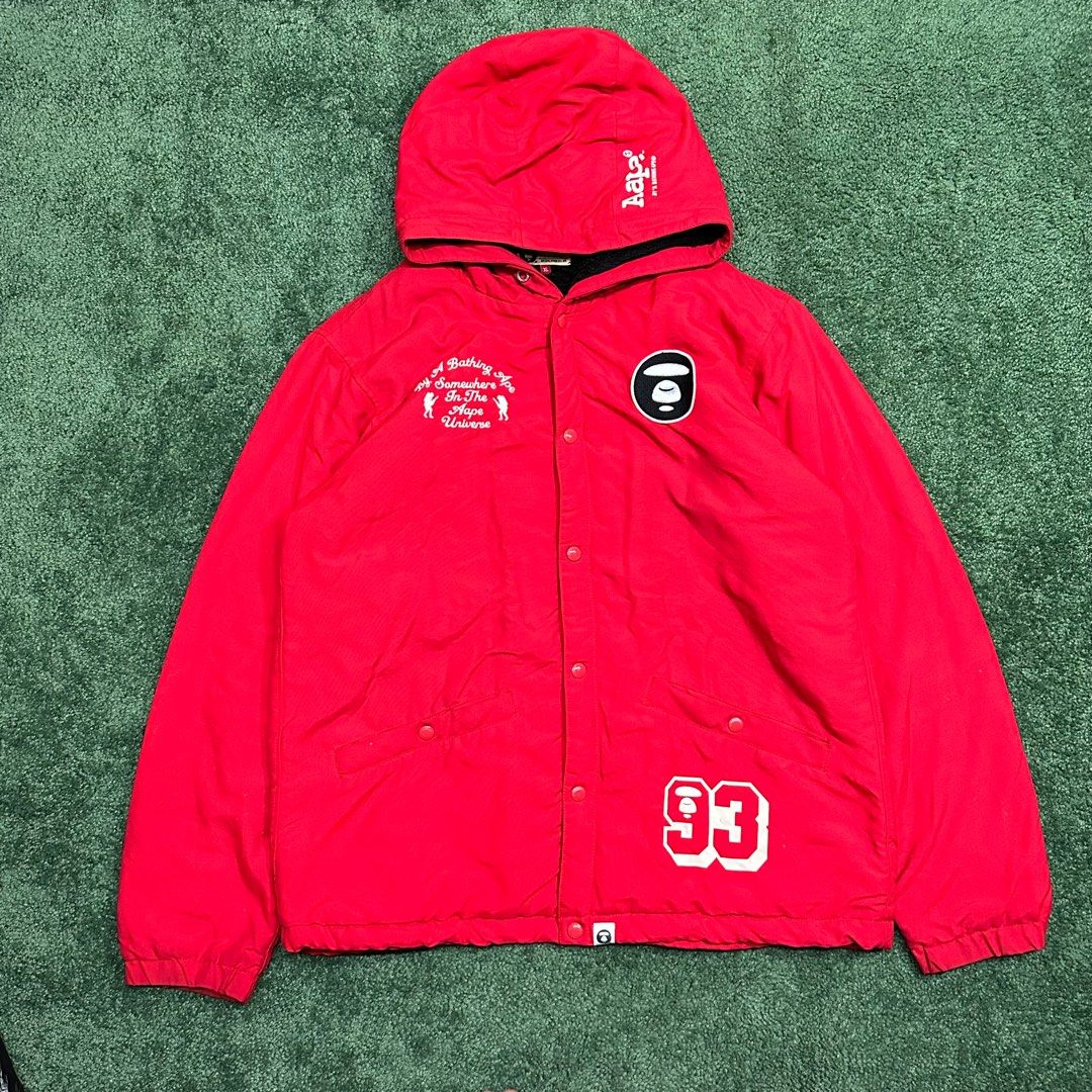 Aape - Bathing Ape - Sherpa Heavy Jacket, Men's Fashion, Coats, Jackets ...