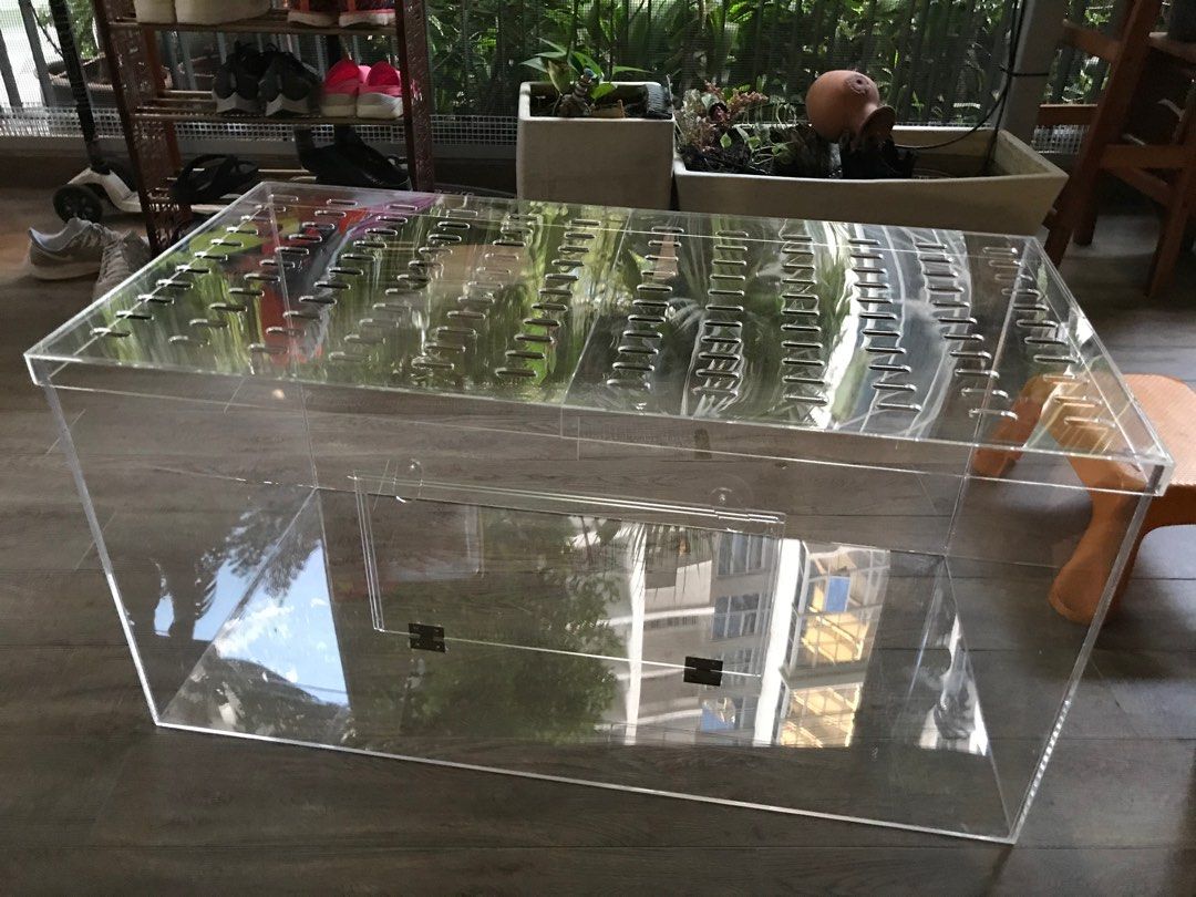 Acrylic hamster cage 100cm x 50cm x 50cm, Pet Supplies, Homes & Other ...