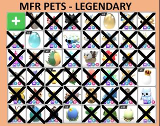 9 x Ox Box Bundle - Adopt Me Roblox, Video Gaming, Gaming Accessories ...
