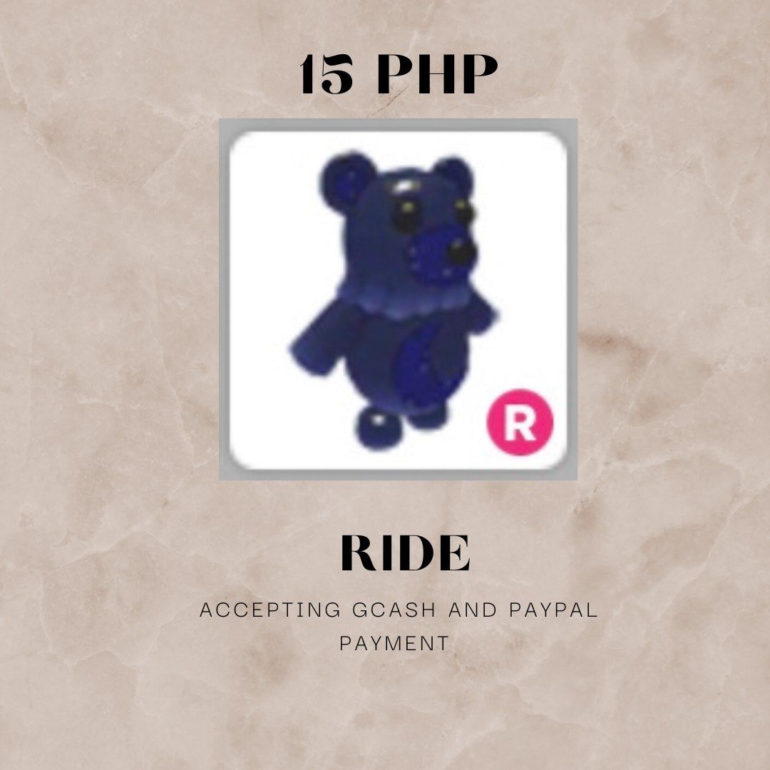 Adopt Me Pets | Lunar Moon Bear on Carousell