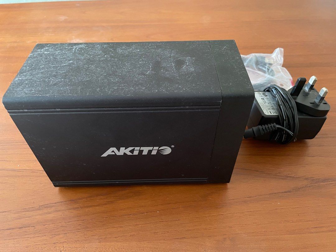 Akitio NT2 U3.1 2-bay RAID hard drive enclosure, Computers & Tech, Parts & Accessories, Hard ...